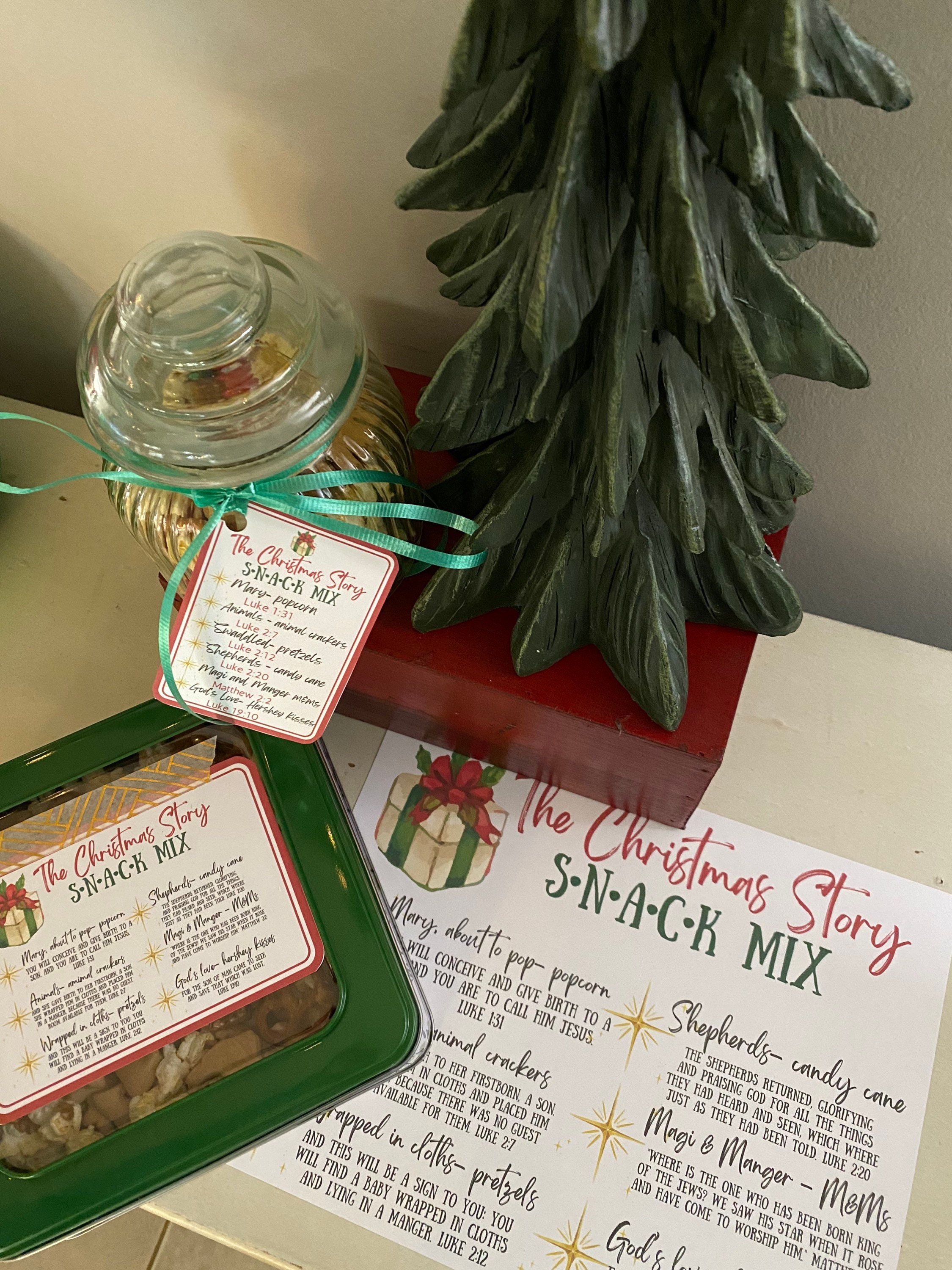 Christmas Story Snack Mix, Christmas Snacks, Christmas Snack Ideas, Kid ...