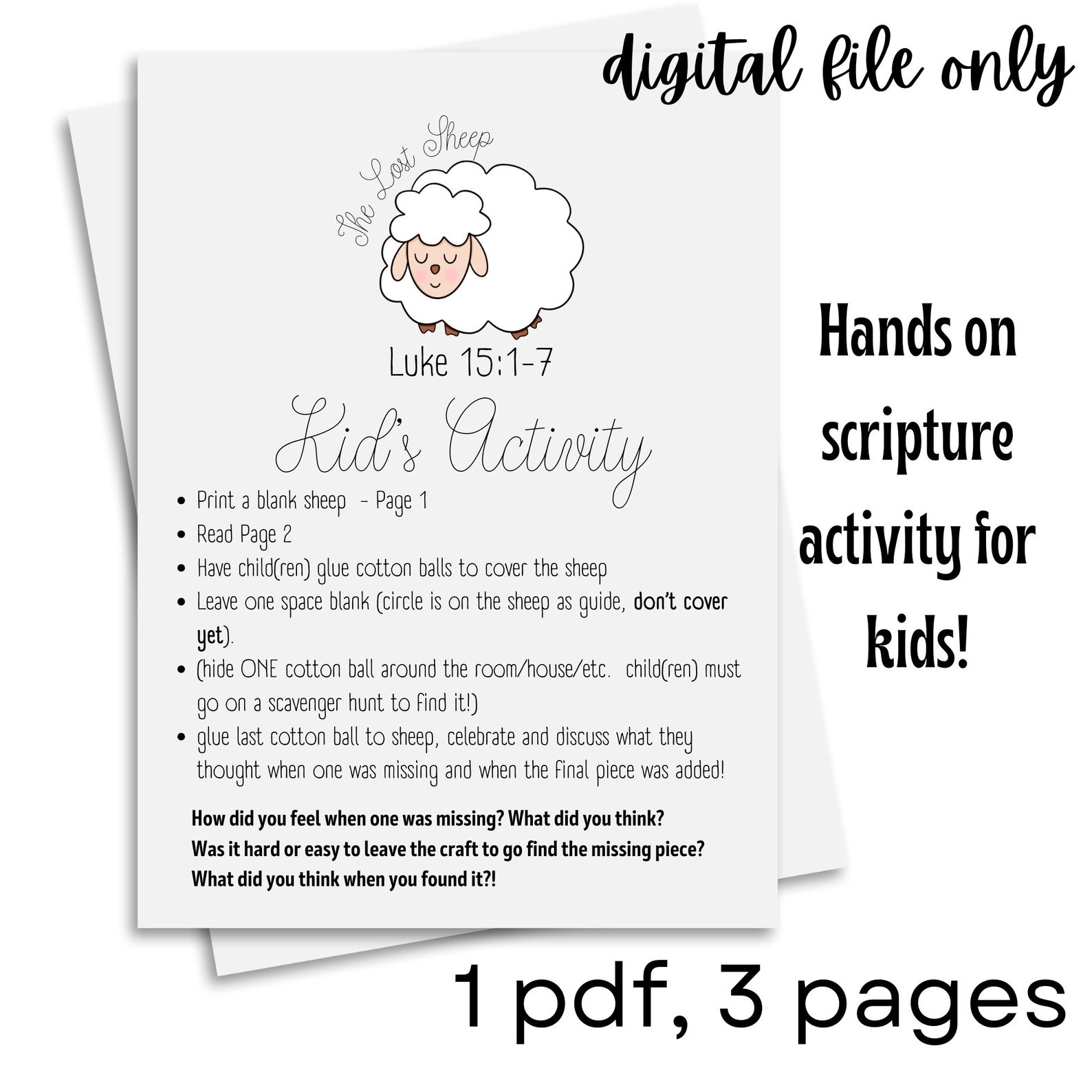 Bible Lessons, Kid Scripture Game, Christian Pre School Pages, Bible ...