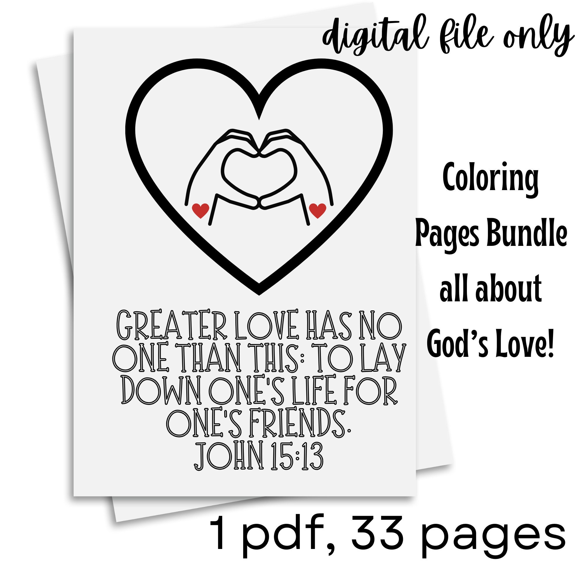 Bible Verse Coloring, Bible Valentine, Valentine's, Bible Coloring ...