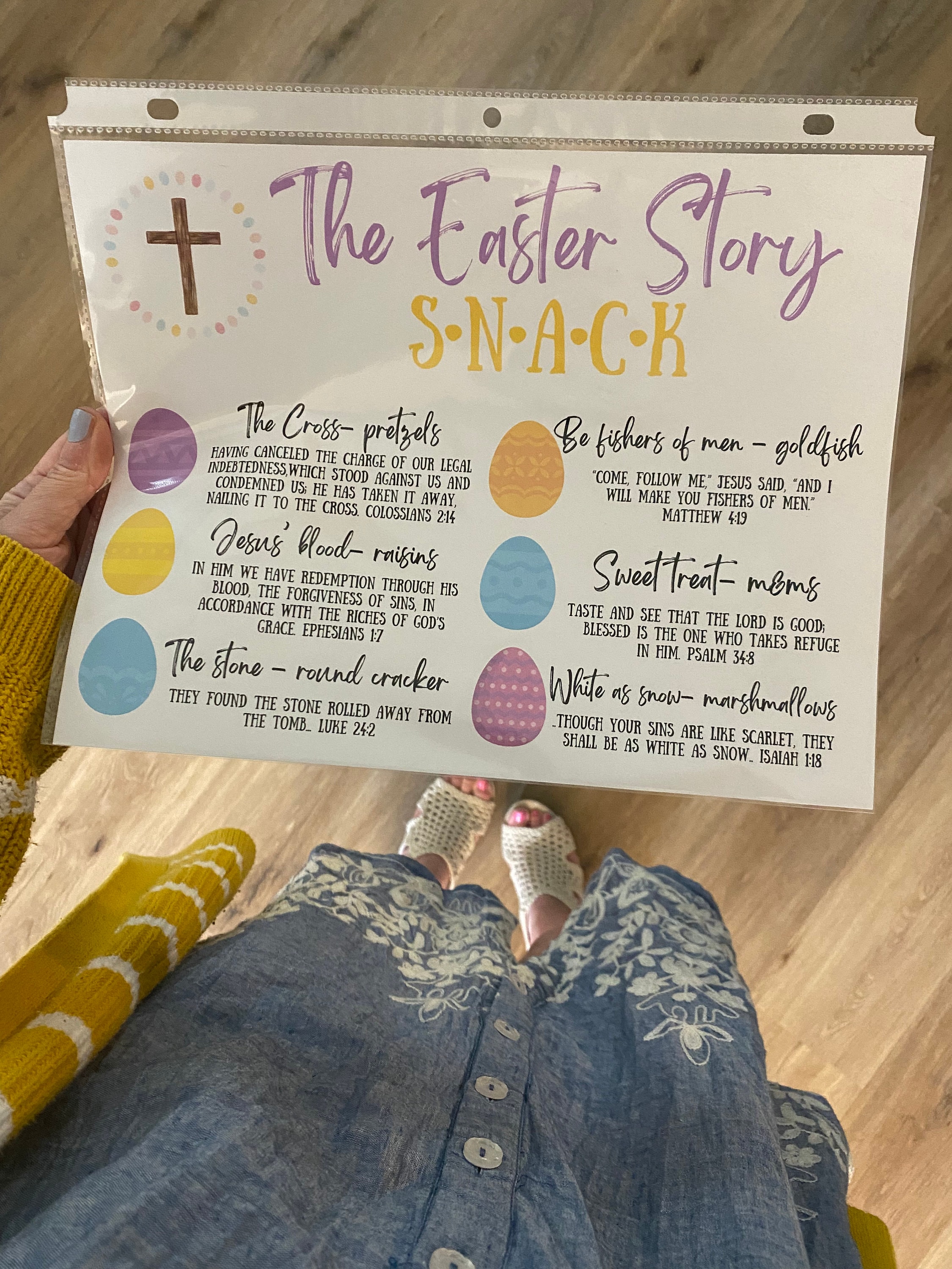 Easter Story Snack Mix Bundle, Resurrection, the Stone Rolled Away, Kid ...