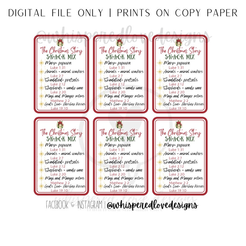 Christmas Story Snack Mix, Christmas Snacks, Christmas Snack Ideas, Kid ...