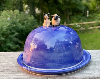 Dog Butter Dish - Etsy