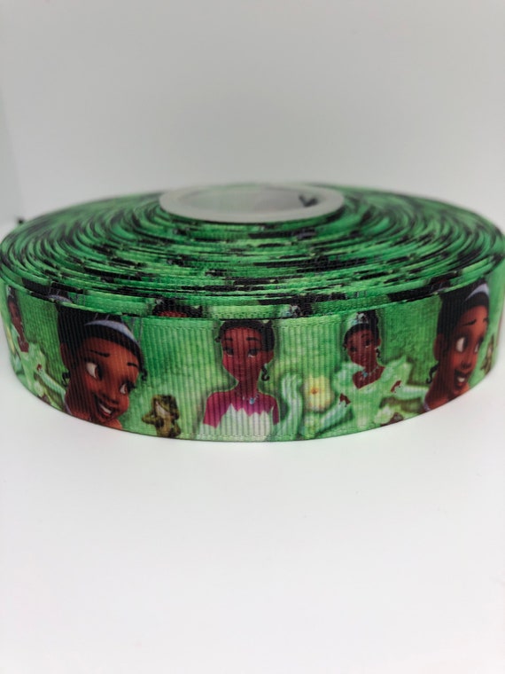 Grosgrain Ribbon 7/8 Cartoon Princess Tiana Craft - Etsy España