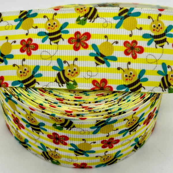 Bee Grosgrain Ribbon - Etsy