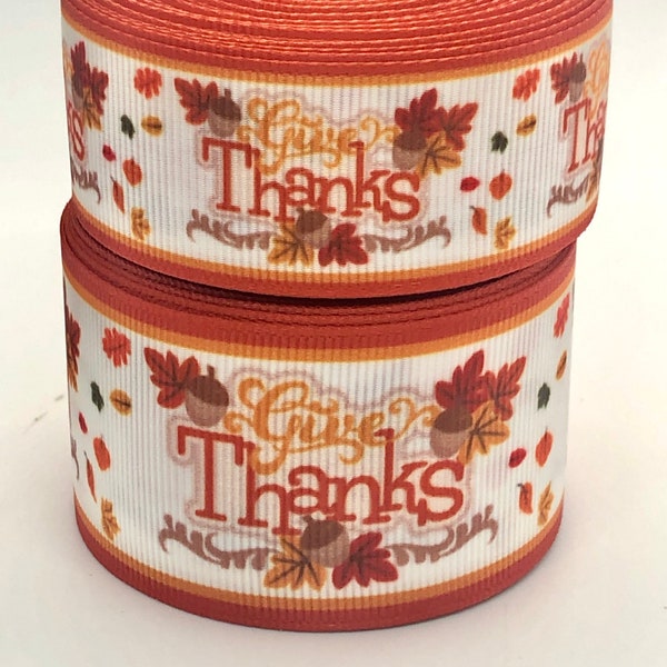 Thanksgiving Ribbon - Etsy