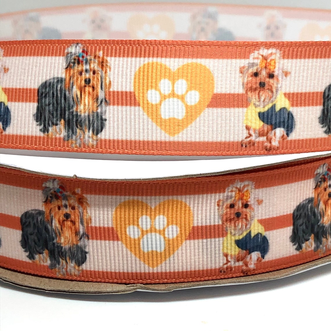 Grosgrain Ribbon 1 Yorkshire Terrier Dog Grosgrain Craft | Etsy