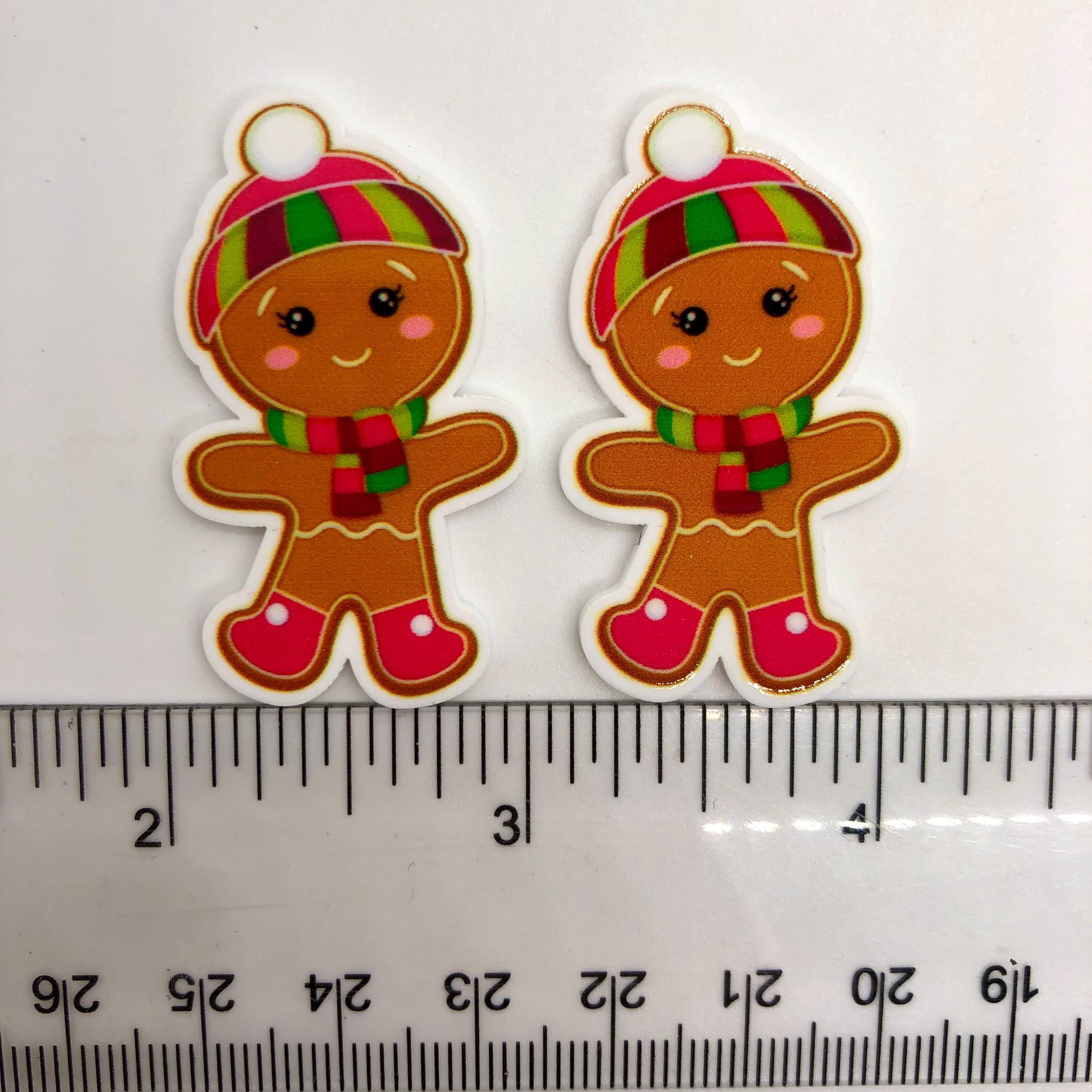 Painting Gingerbread girl resin art Combination etna.com.pe