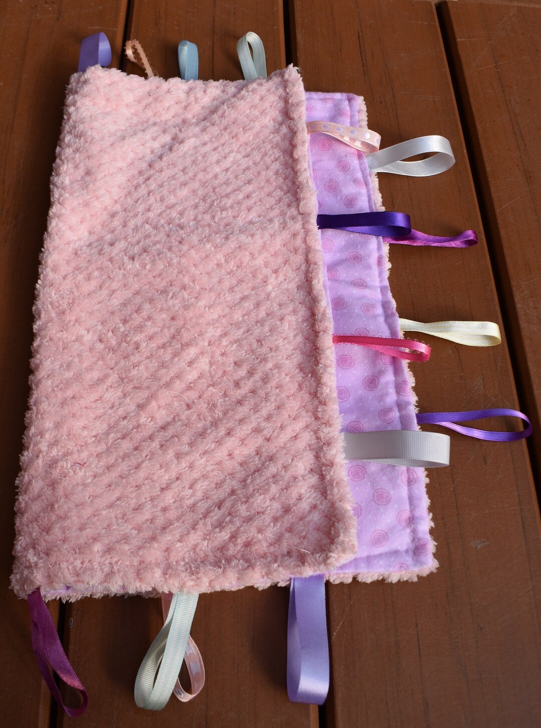 Baby Ribbon Blanket - Etsy