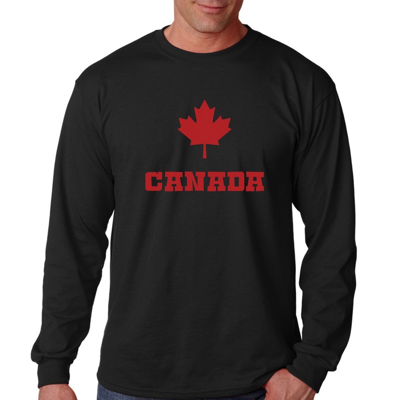 Canada Leaf Long Sleeve - Etsy