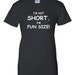 I'm Not Short I'm Fun Size T-shirt Funny Women Girl Ladies Tee Cool ...