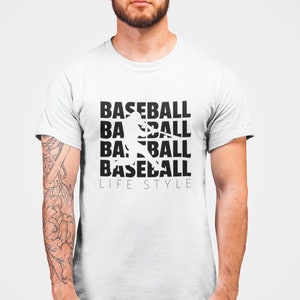 Baseball Life Style T Shirt Baseball Shirt Baseball Mom | Etsy