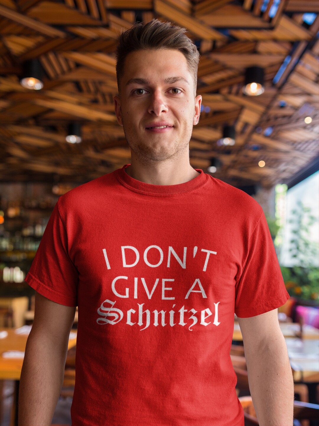 I Don't Give a Schnitzel Shirt, Funny Oktoberfest Shirt, Germany Beer ...