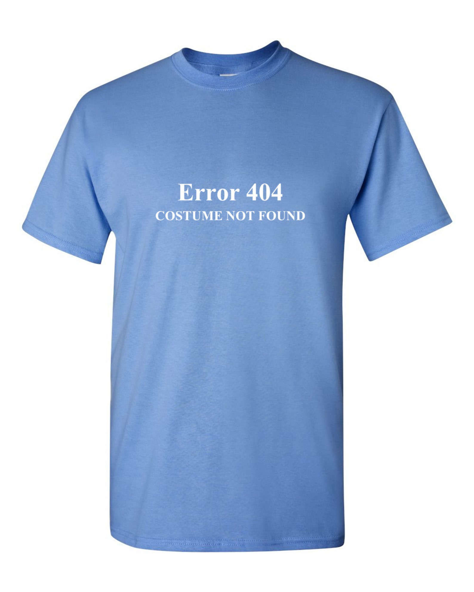 Error 404 Costume Not Found Shirt: Funny Tech Halloween Tee - Etsy