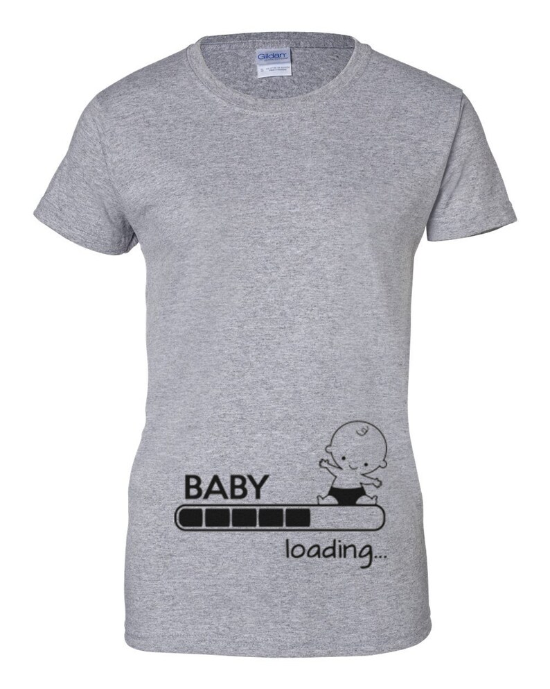 Baby Loading Shirt Pregnancy T Shirt Pregnancy | Etsy