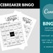 Networking Bingo Editable Template - Office/party/event Game - Instant ...