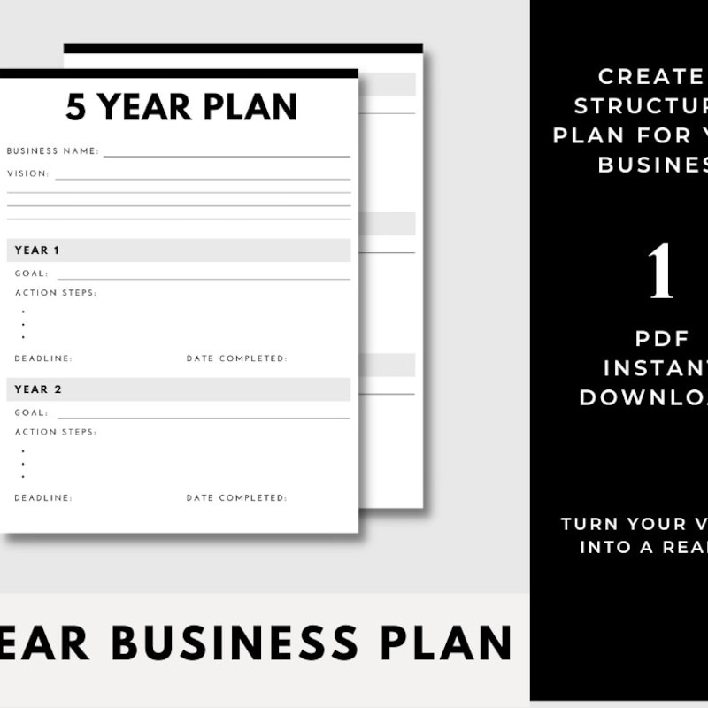 Business Plan Worksheet - Etsy