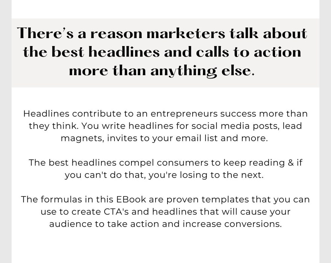 15 Headline Templates to Create a High-converting Sales Page | Sales ...