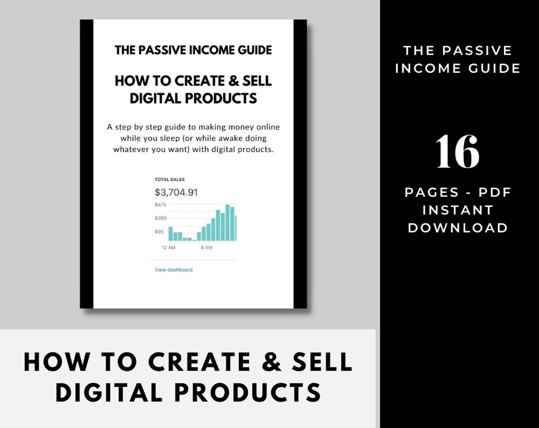 Ebook | the Passive Income Guide: How to Create & Sell Digital Products ...