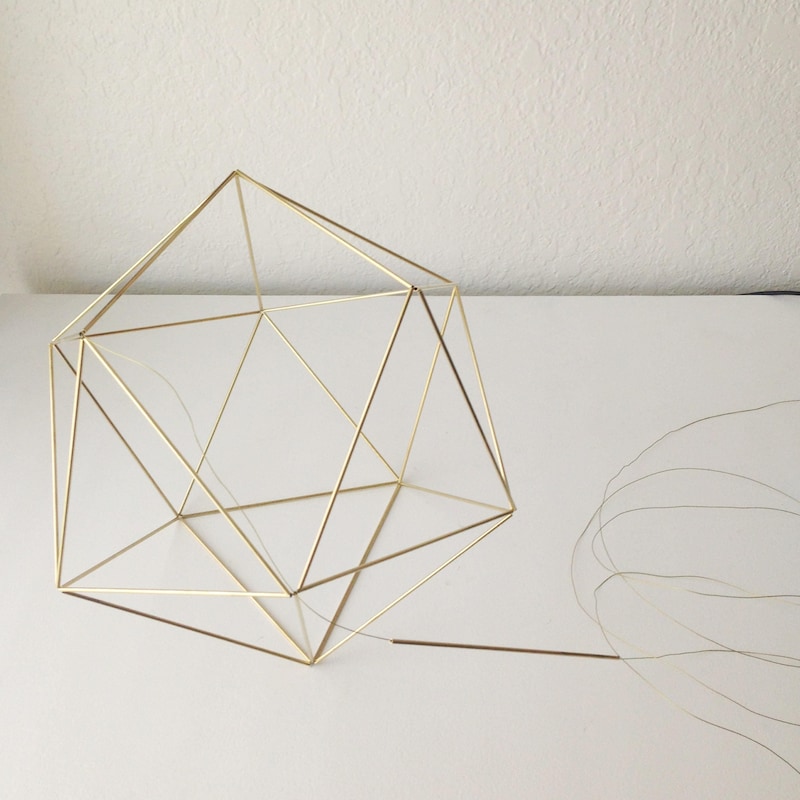 Geometric Sphere Decor - Etsy
