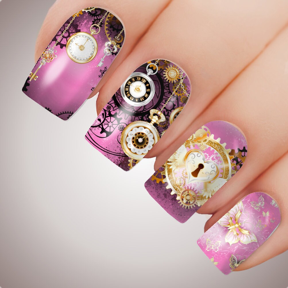 Steampunk Nail Art