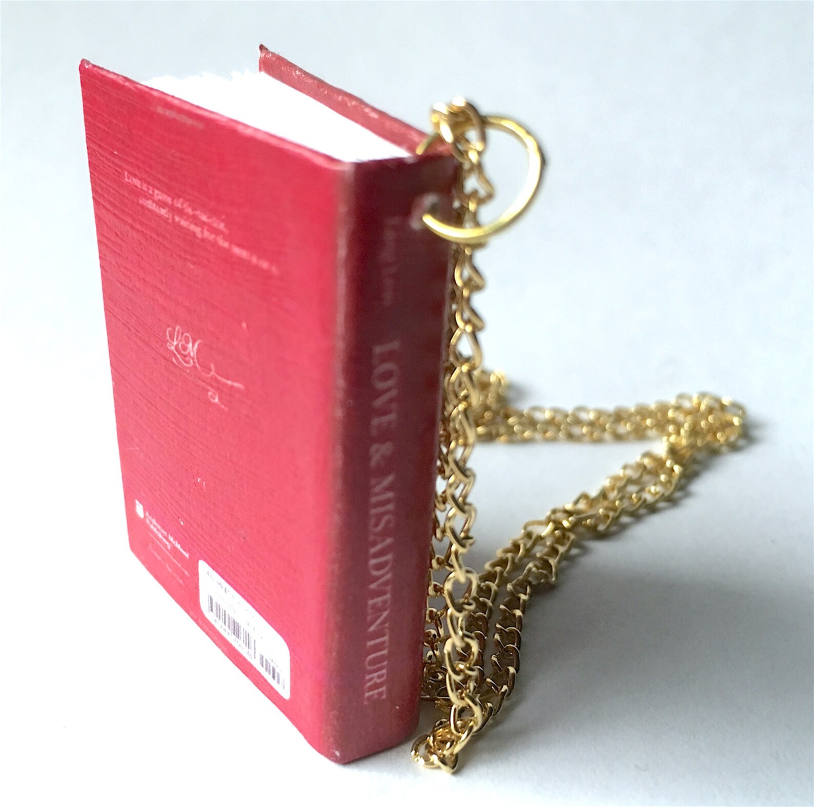 Miniature Love & Misadventure Necklace/keychain - Etsy
