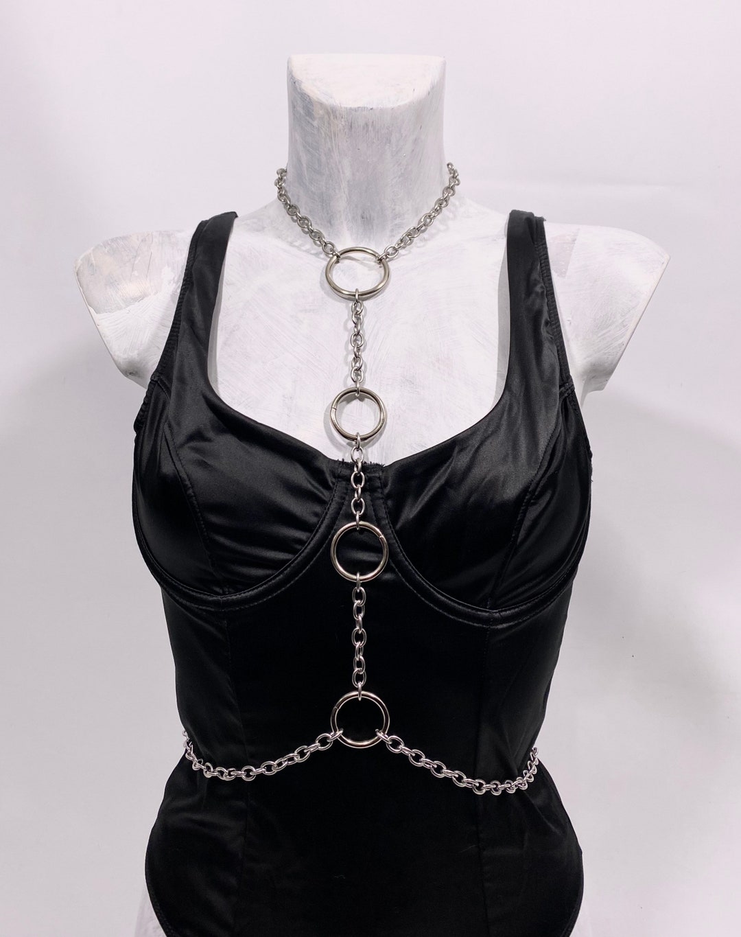 MULTI O-RING Chest Harness // - Etsy
