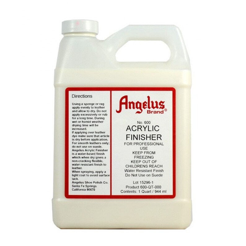 Angelus Acrylic Finishers for Use With Acrylic Paints - HUGE 944mls ...