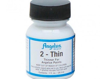 New Angelus Brand 2-thin Acrylic Leather Paint Thinner 4 Oz. - Etsy