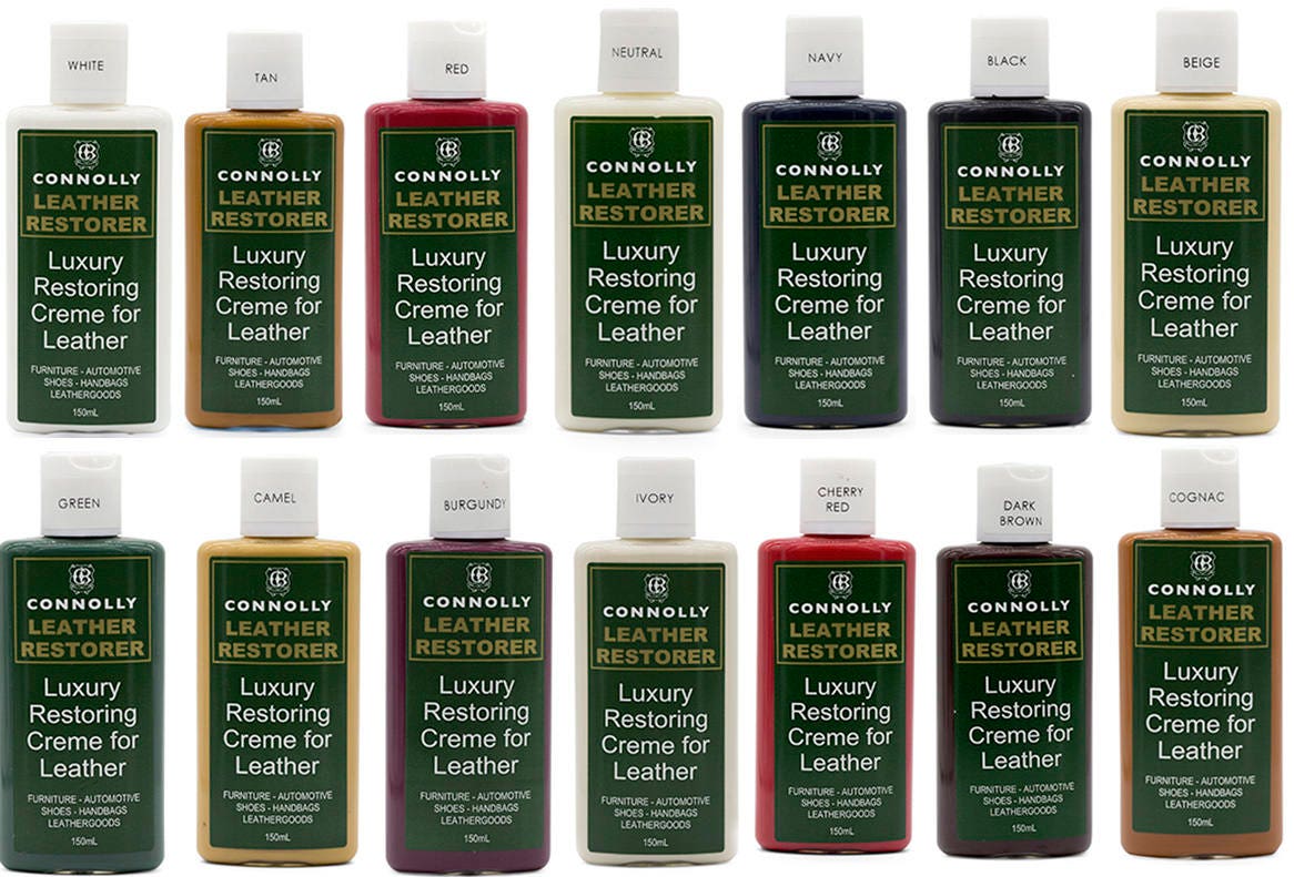 CONNOLLY LEATHER RESTORER 150ML Luxury Restoring Creme - 16 Colors ...