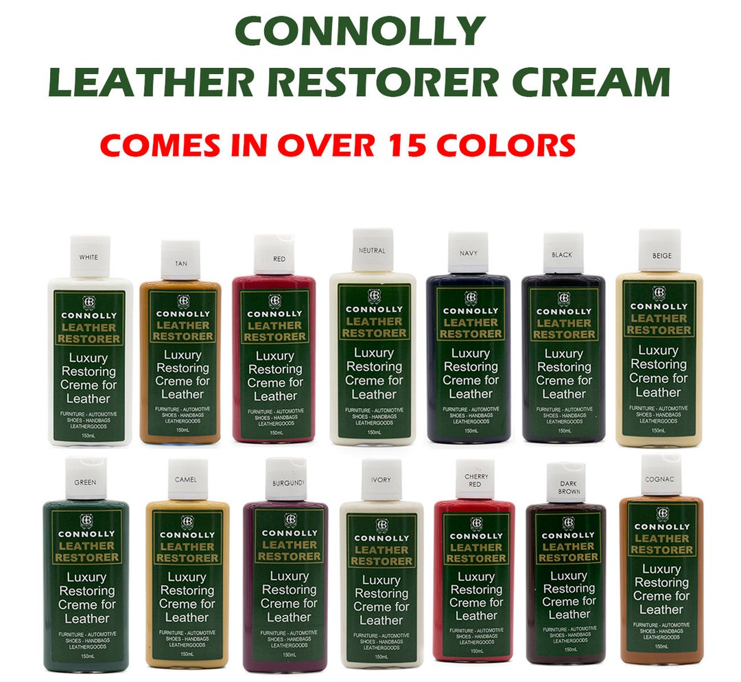 CONNOLLY LEATHER RESTORER 150ML Luxury Restoring Creme - 16 Colors ...