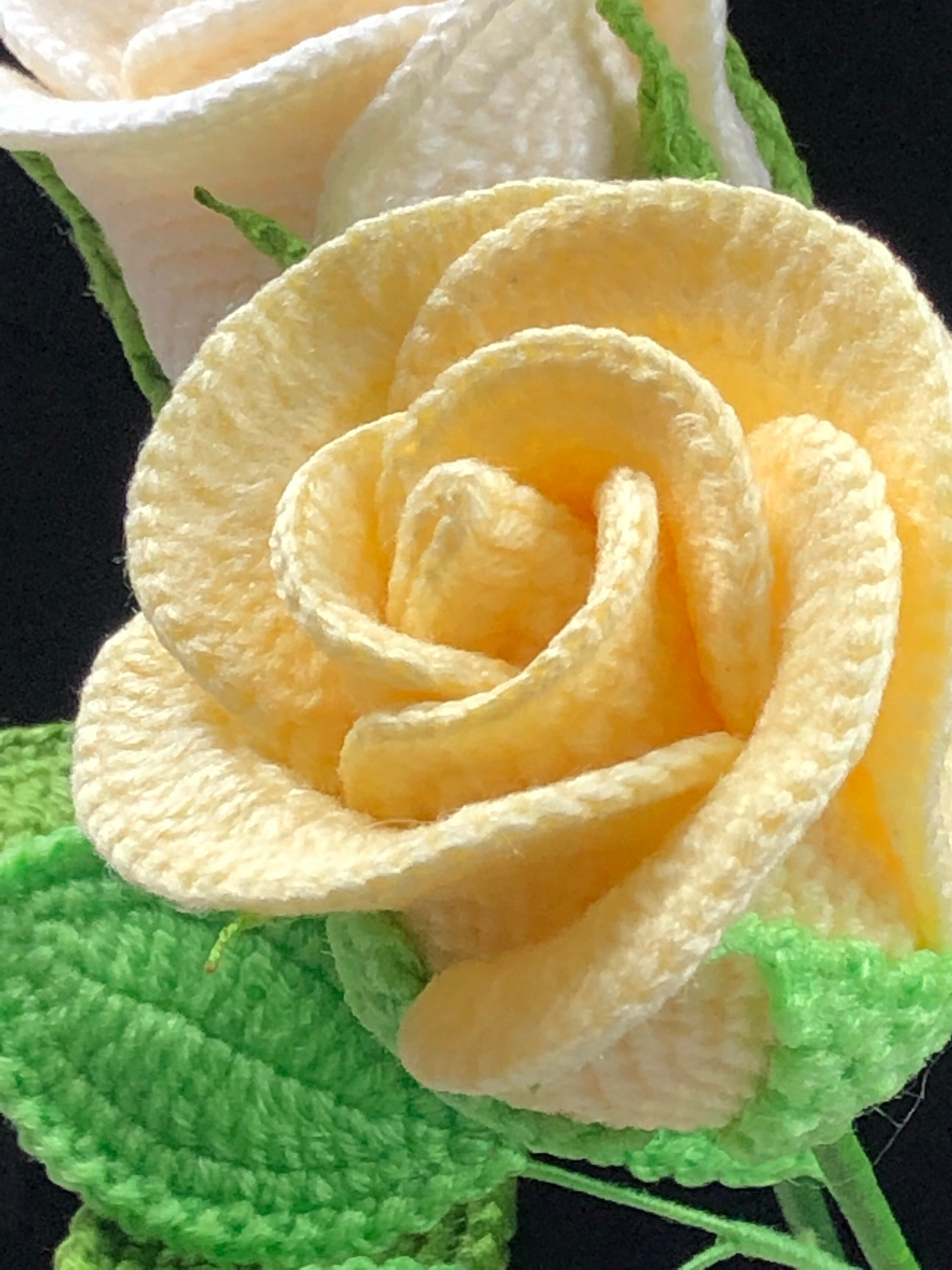 Long Stem Rose Crochet Pattern Crochet Rose Flower Crochet - Etsy Denmark