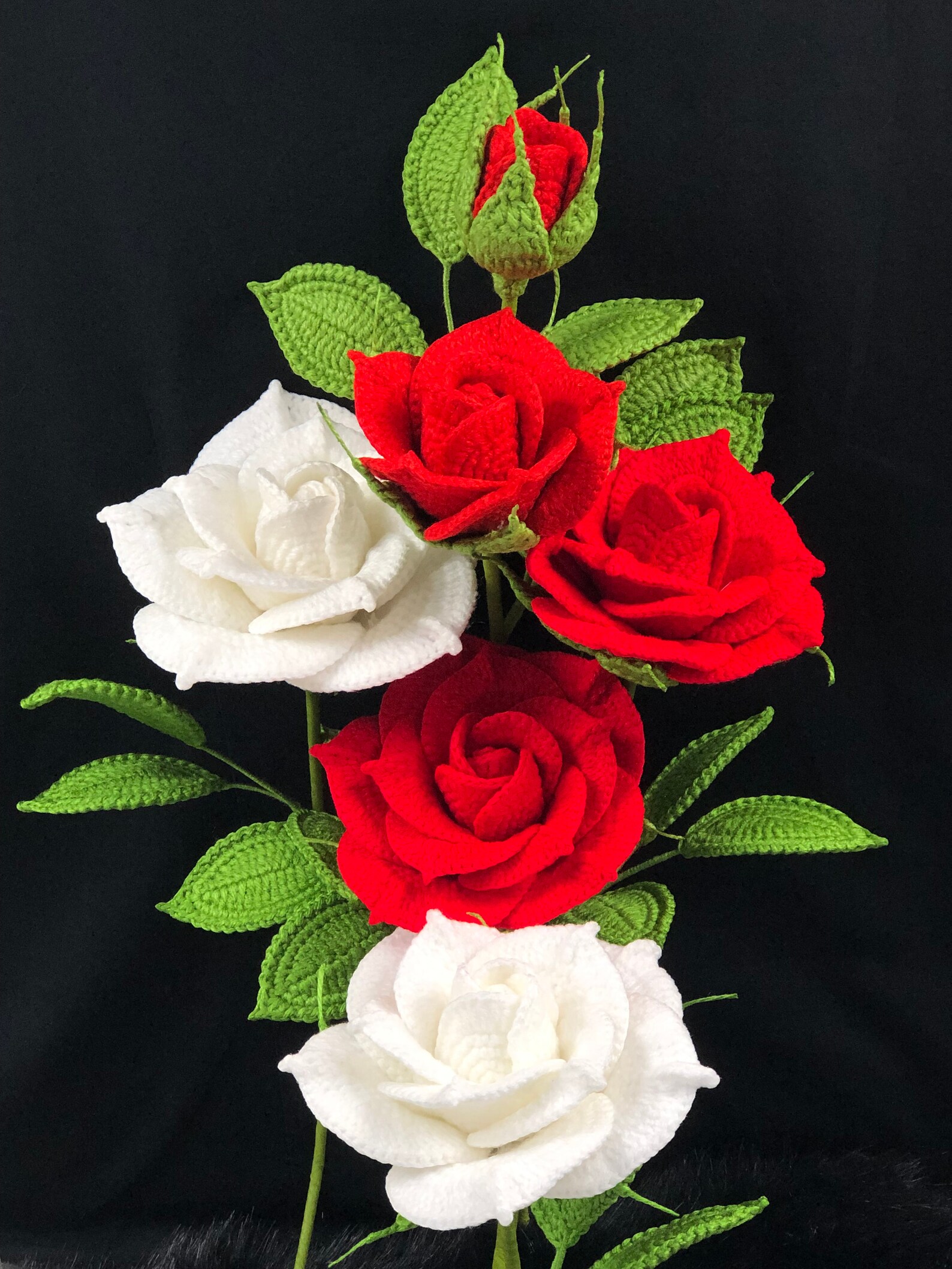 Hybrid Tea Rose 3 Sized Roses in 1 Pattern Hybrid Tea Rose - Etsy UK