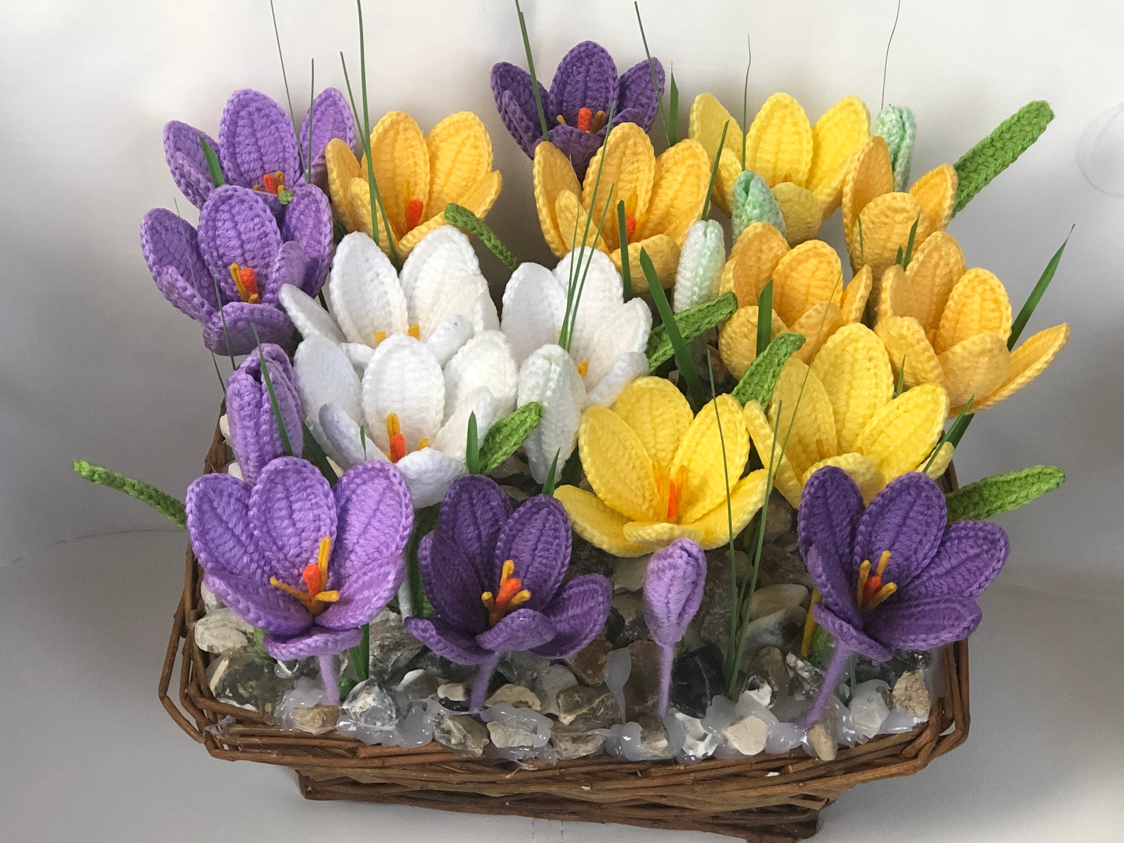 Crochet Crocus Pattern Spring Flowers Pattern Crochet | Etsy