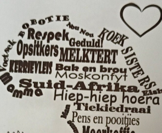 Laser Engraved Afrikaanse Woorde,laser Engraving Africa,south Africa ...