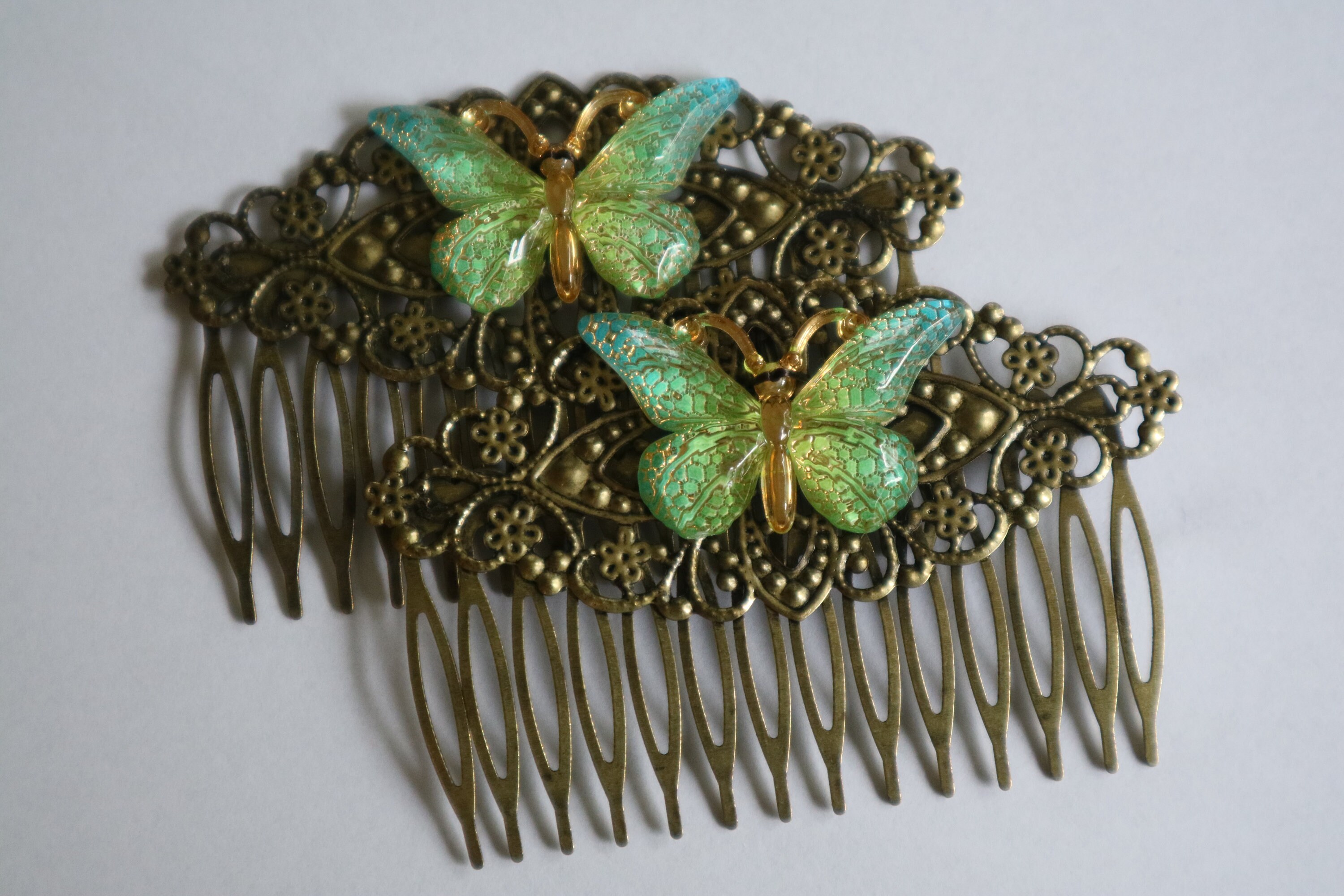 Hair Accessories, Vintage Hair Accessory, Butterfly Hair Clip, Gift for ...