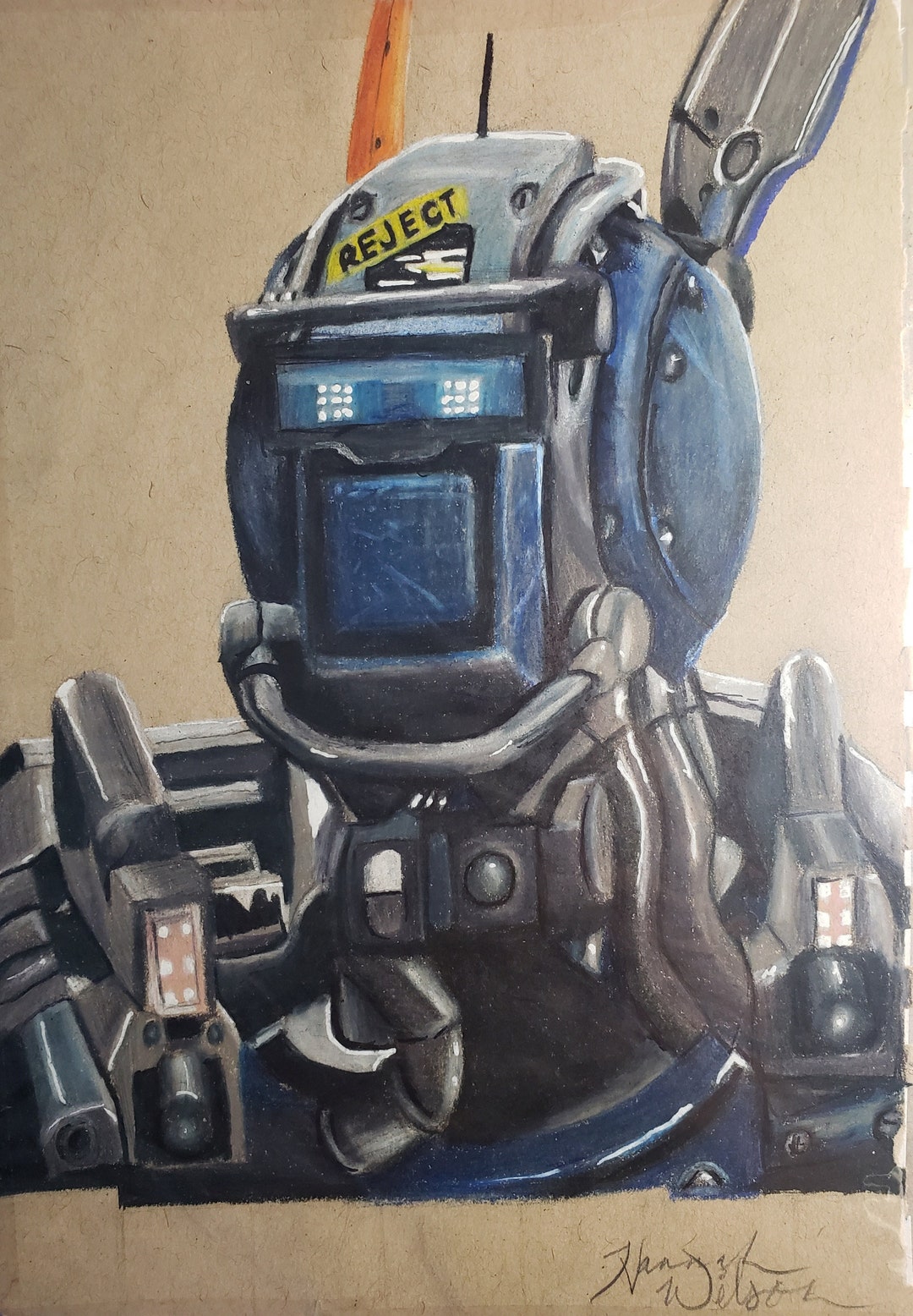 Chappie Art Print - Etsy