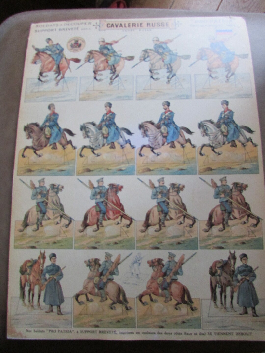 WW1 Russian Paper Toy Soldiers Uncut - Etsy UK