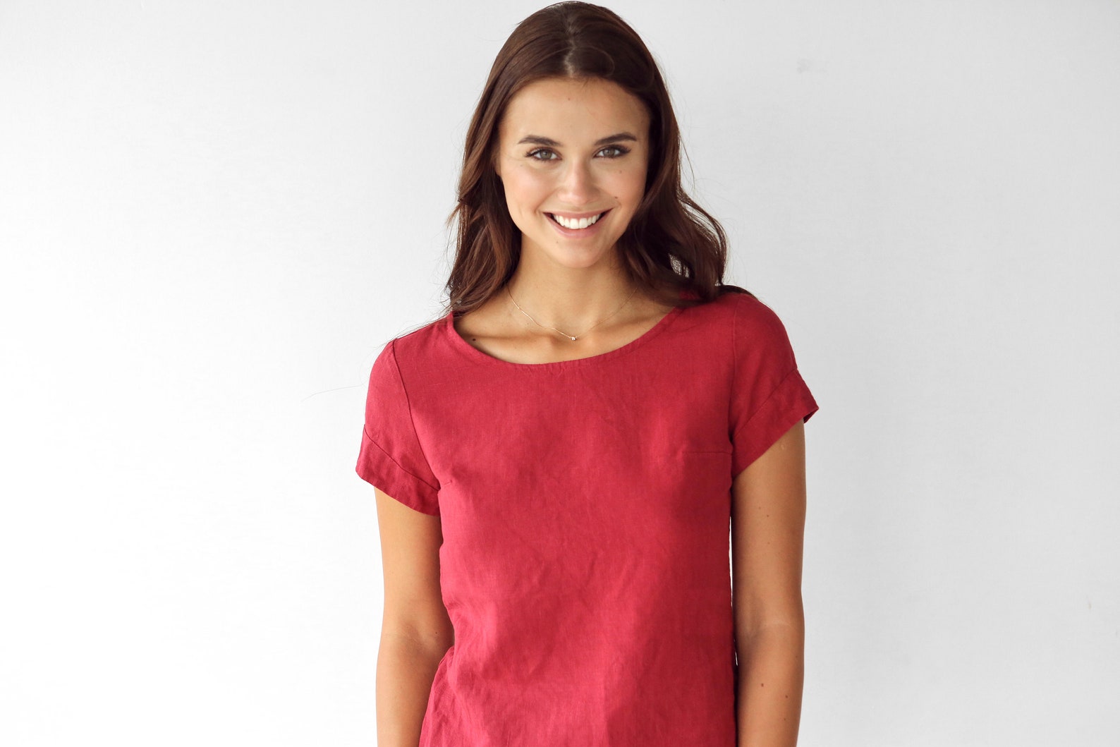 Womens Linen Top Summer Linen Top Organic T-shirt Blouse - Etsy Ireland