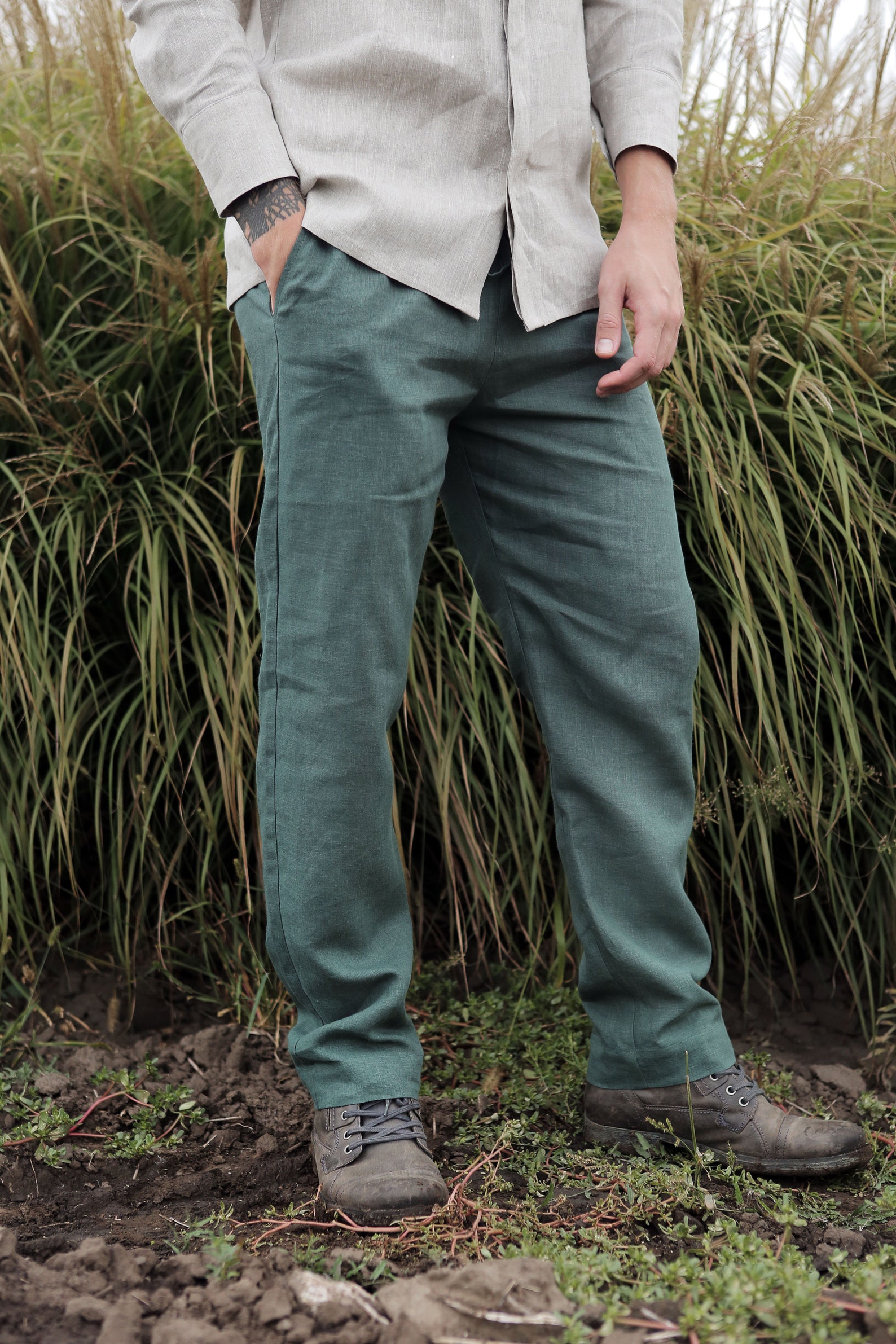 Mens Linen Pants Summer Pants Lounge Pants Linen Trousers - Etsy