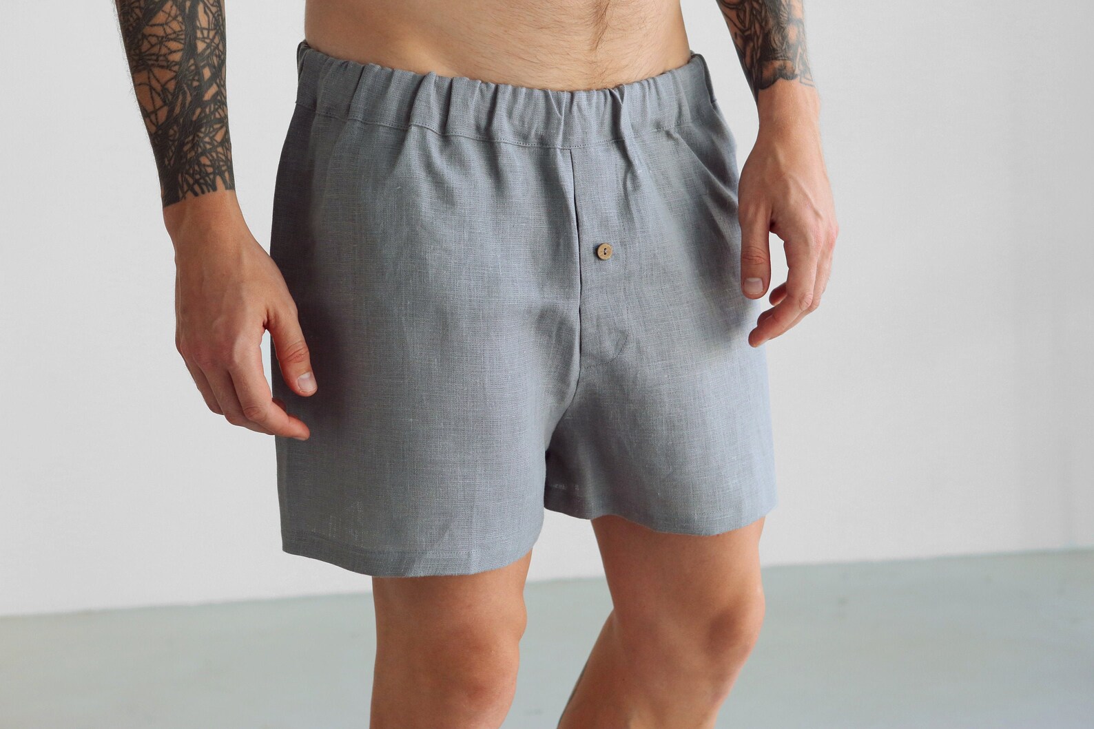 Mens Linen Underwear, Gift for Him, Boxer for Men, Mans Organic Clothes ...