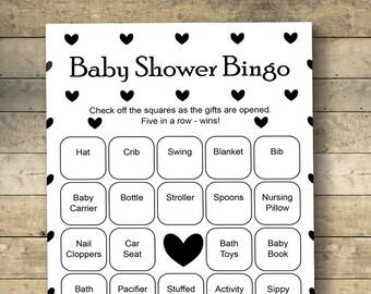 Unicorn Baby Shower Bingo Cards - Unicorn Baby Shower Bingo Game - 40 ...