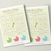 Stroller Baby Shower Bingo Cards - Baby Shower Bingo Game - 40 Unique ...