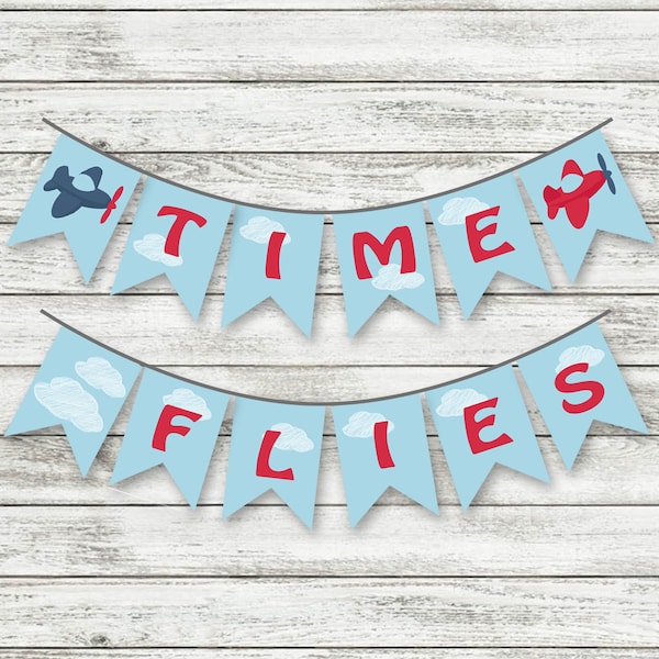 Time Flies Birthday - Etsy