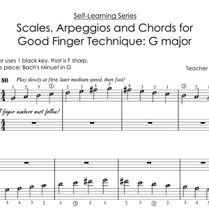 Scales, Arpeggios & Chords ( C G D Majors ) With Free Pieces | Piano ...