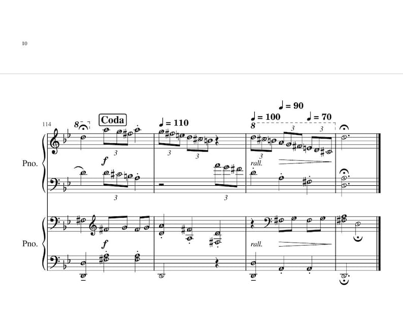 Merry Go Round of Life PIANO DUET Advanced Grade 5 Above Piano Sheet ...