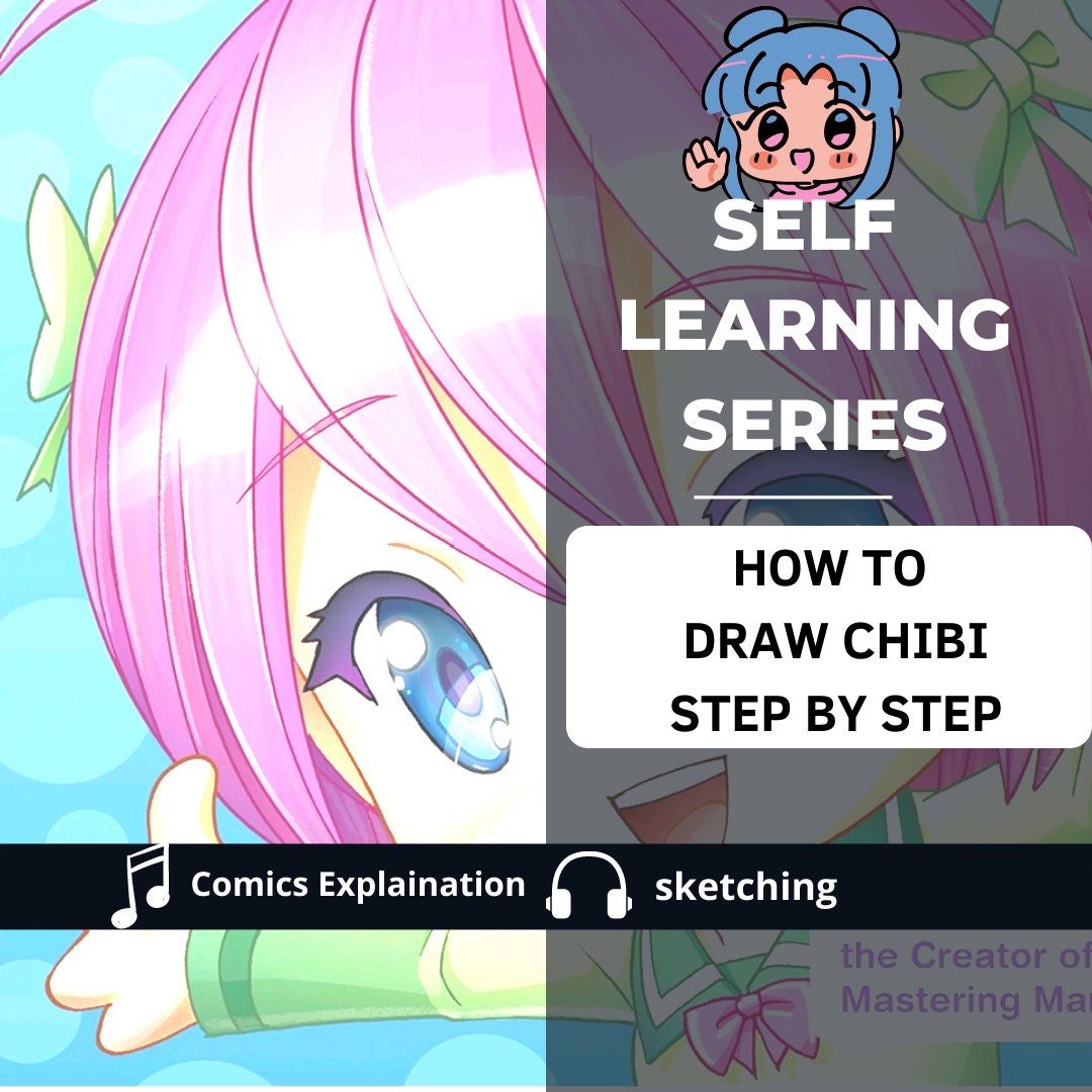 How to Draw Chibi | Step by Step Guide PDF E-book - Etsy