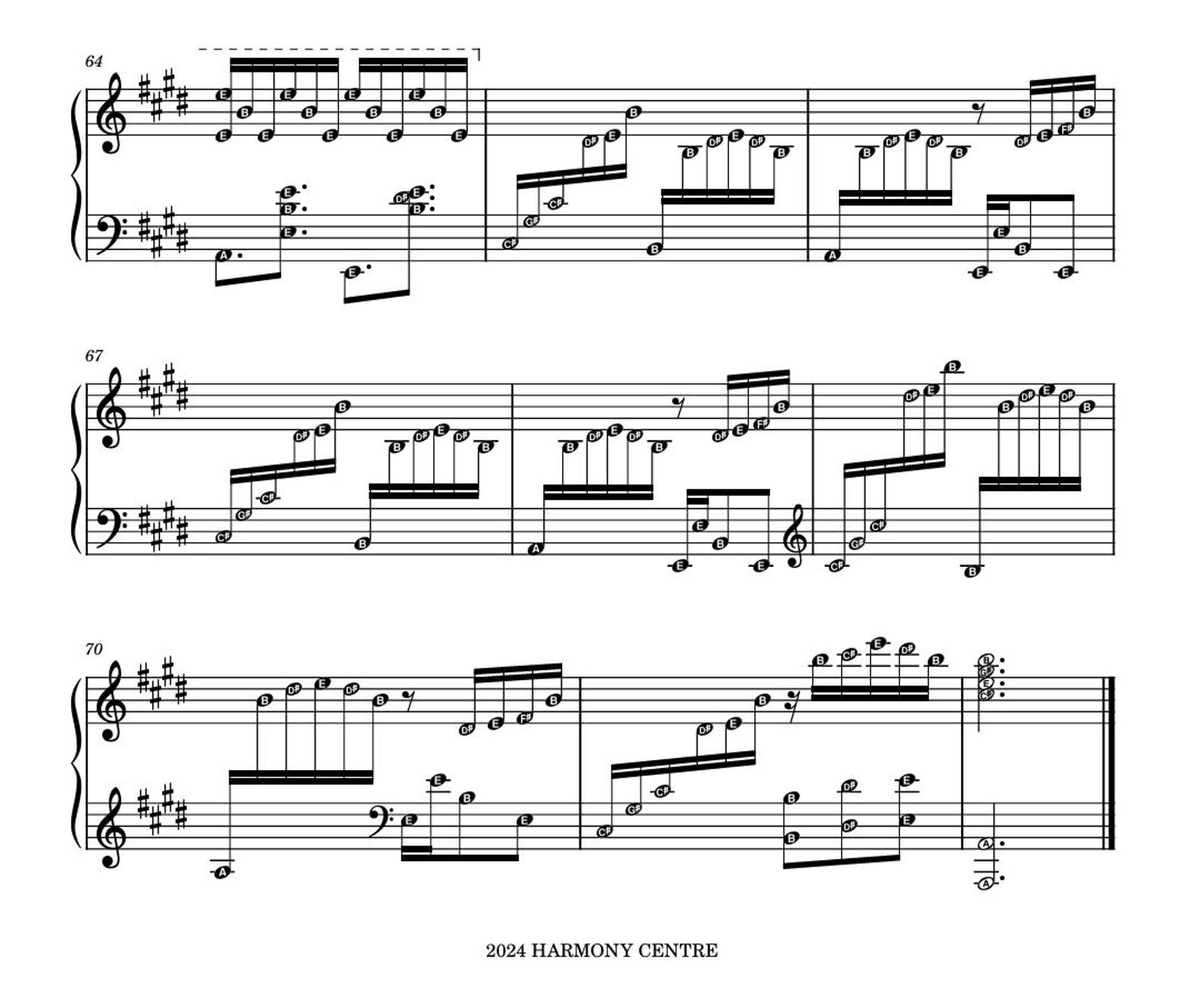 Drowning Love (chasing Kou) Easy Piano Sheet Music Score With Note ...