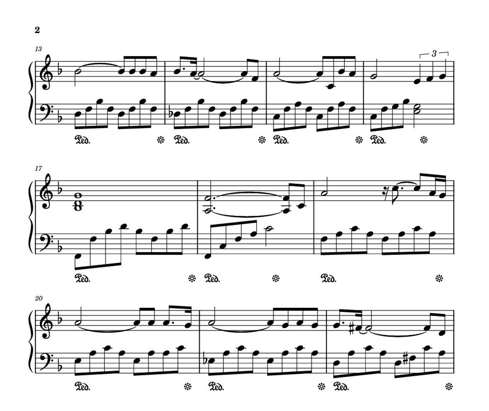 My Way (frank Sinatra) Piano Sheet Music Score With Note Names Oldies ...