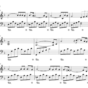 My Way (frank Sinatra) Piano Sheet Music Score With Note Names Oldies ...