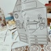 Paper House Crafts Template for Kids Project Teacher Lesson House Rooms ...